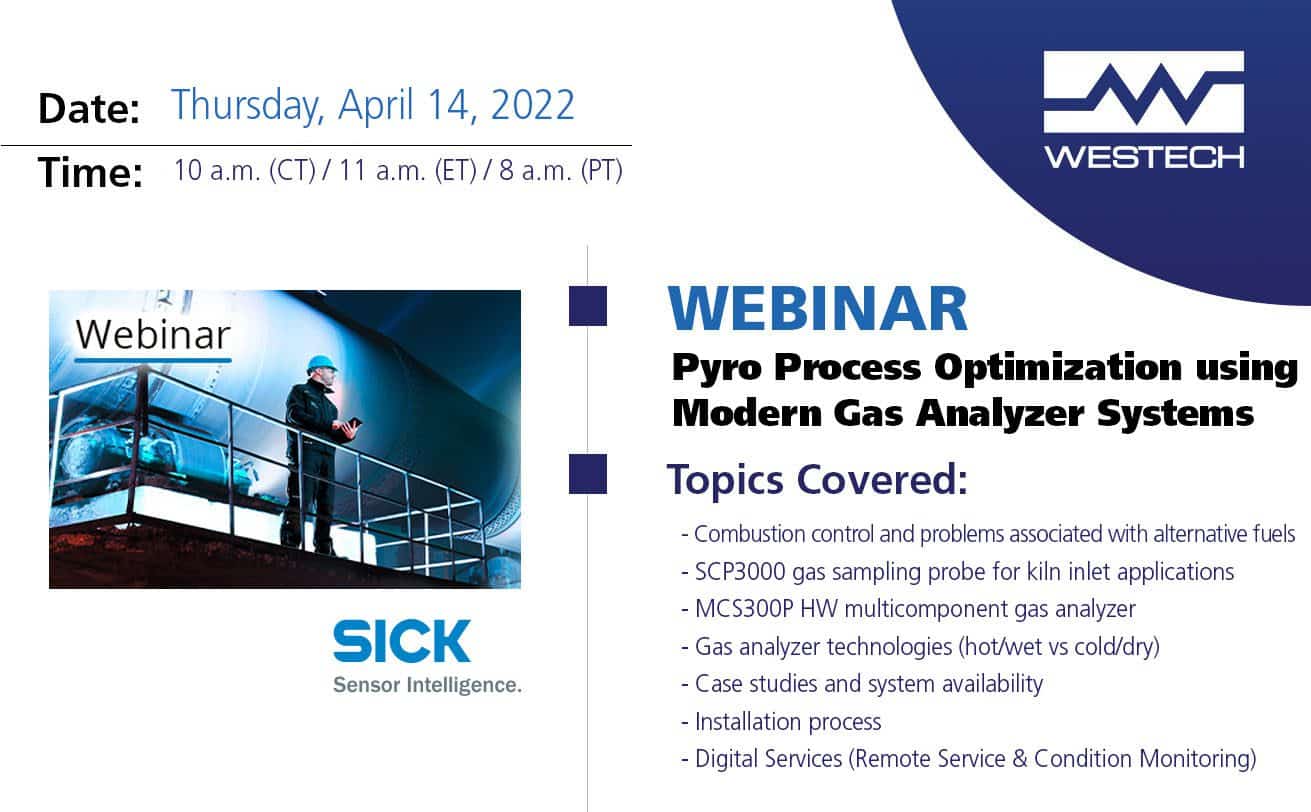 Pyro Process Optimization using Modern Gas Analyzer Systems - Westech ...