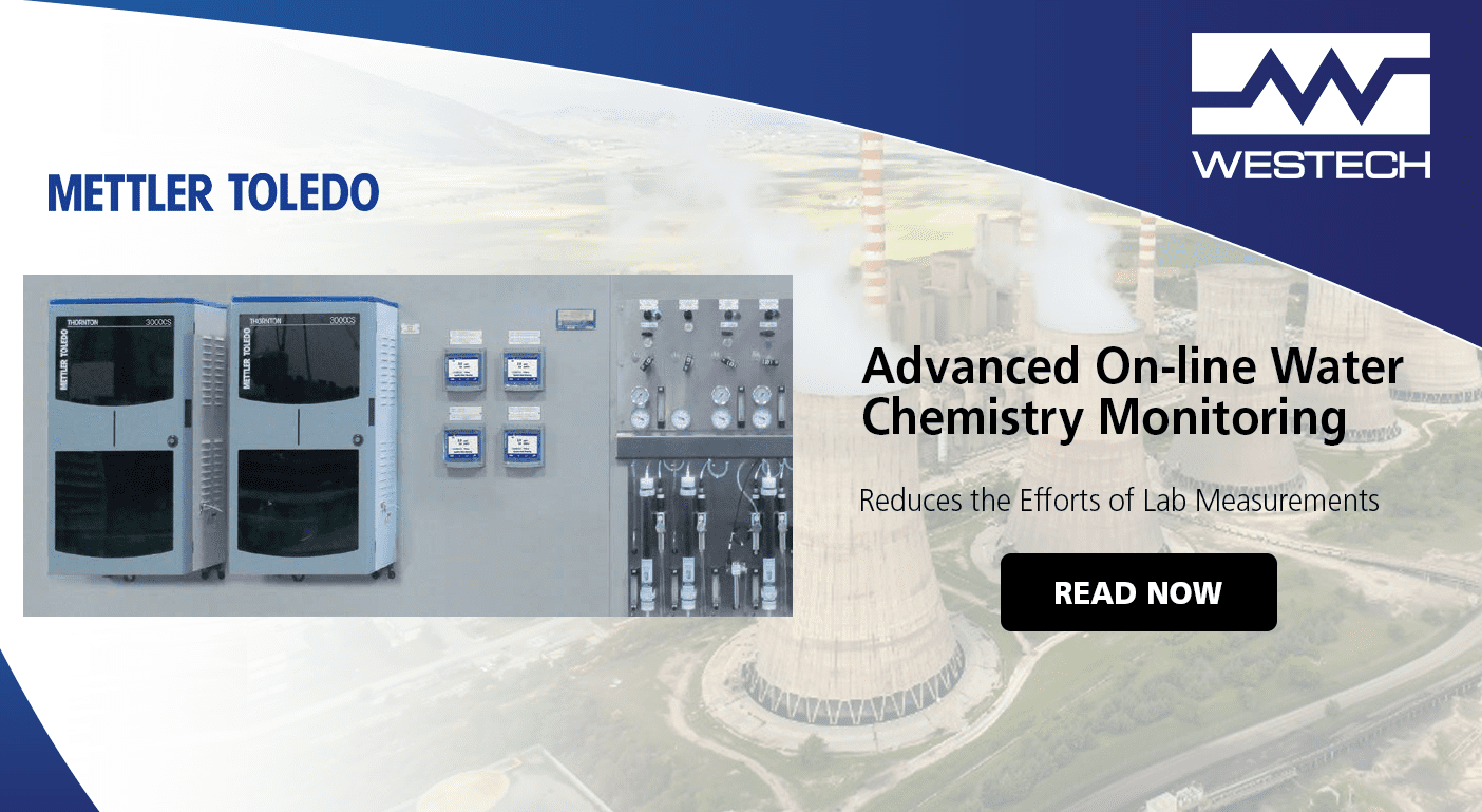 On-line Water Chemistry Monitoring - Reduces Lab Efforts - Westech ...